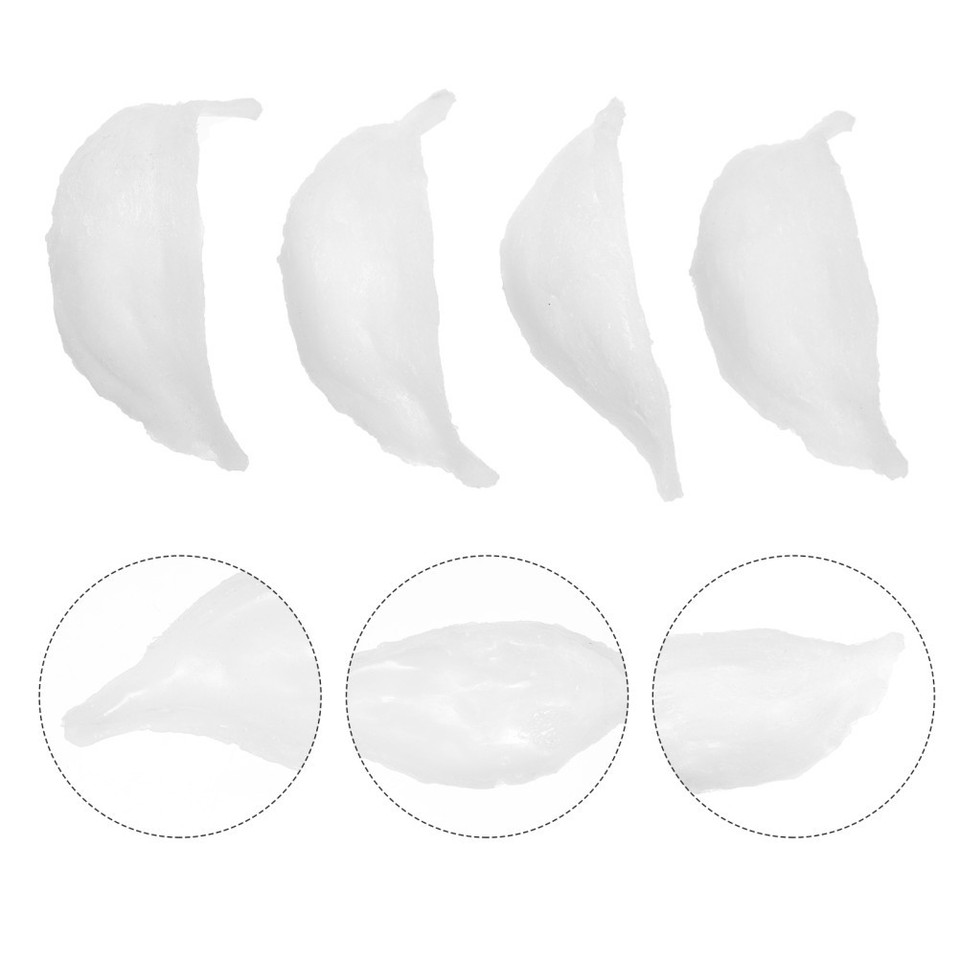 4pcs Lifelike Cubilose Ornaments Cubilose Molds Cubilose Shape Crafts ...