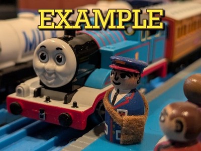 Custom Tomy/Trackmaster-scale Thomas and Friends "Tom Tipper" Figure | eBay