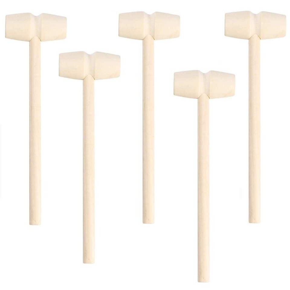 Lot of 72 - Mini Wooden Confection & Chocolate Hammer | eBay