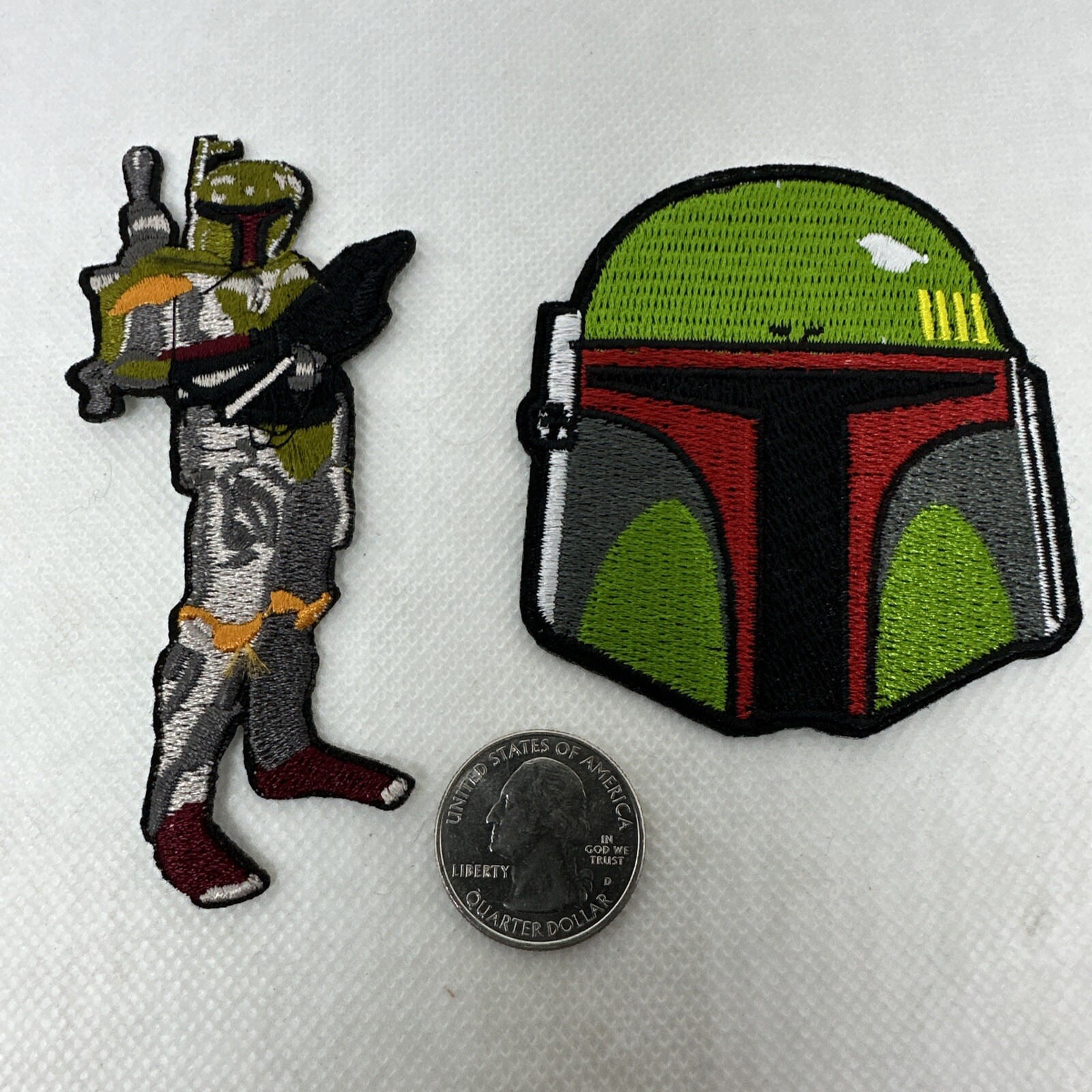 Set Of 2 Boba Fett Mandalorian Bounty Hunter Patch Star Wars | eBay