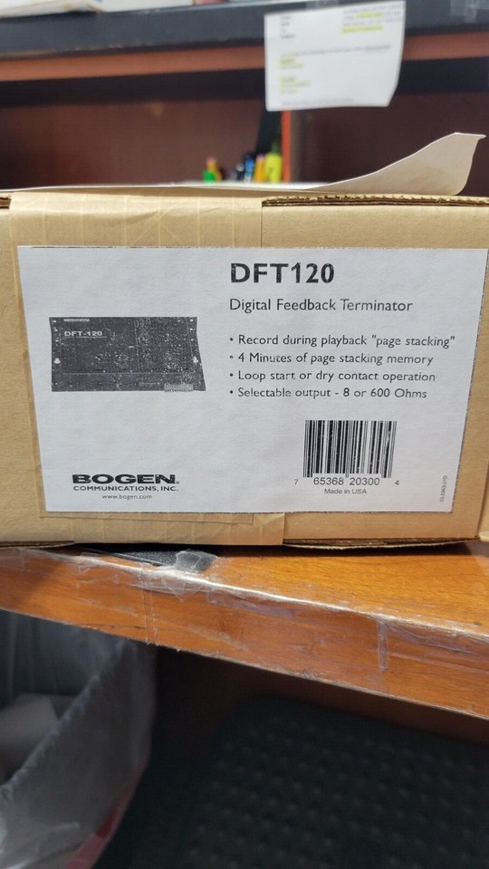 DFT-120 Digital Terminator 120 SEC MEM 12 VDC | eBay