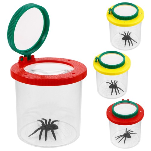 4Pcs Bugs Catching Container Insect Study Jar Kids Science Bugs ...