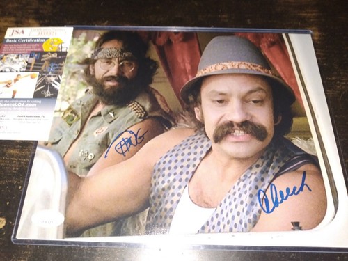 Cheech Marin & Tommy Chong Signed 8x10 Photo JSA COA Autograph | eBay