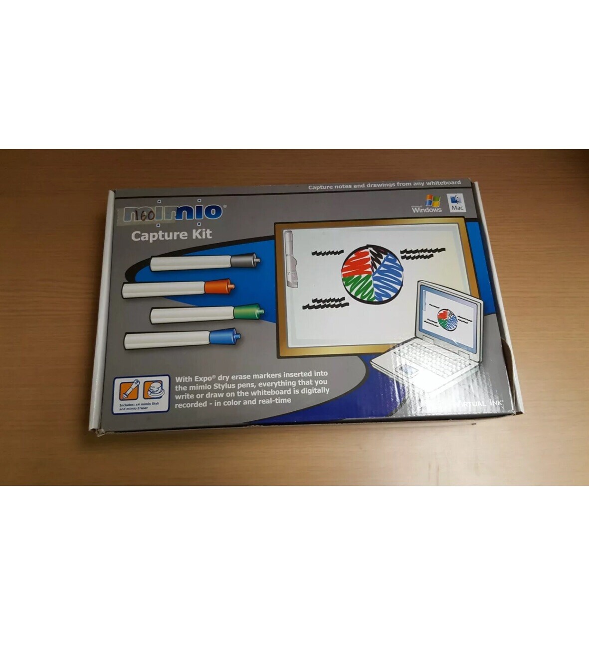 MIMIO USB INTERACTIVE WHITEBOARD CAPTURE KIT With VIRTUAL INK . New In ...