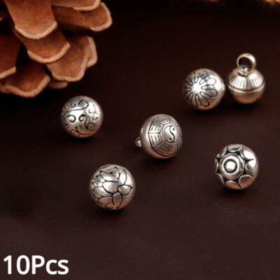 10x Retro Solid Copper Shank Buttons Replacement Metal Round Button ...