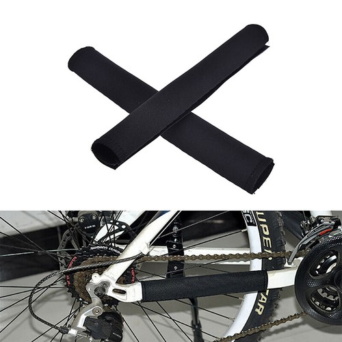 2X Cycling Bicycle Bike Frame Chain stay Protector Guard Nylon Pad ...