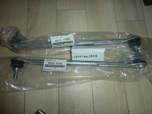 TOYOTA GENUINE 48820-47020 FRONT STABILIZER BAR LINK SET OF 2 OEM * | eBay