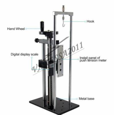 ALX-S Manual Spiral Test Stand Push Pull Force Gauge Test 500N Digital ...