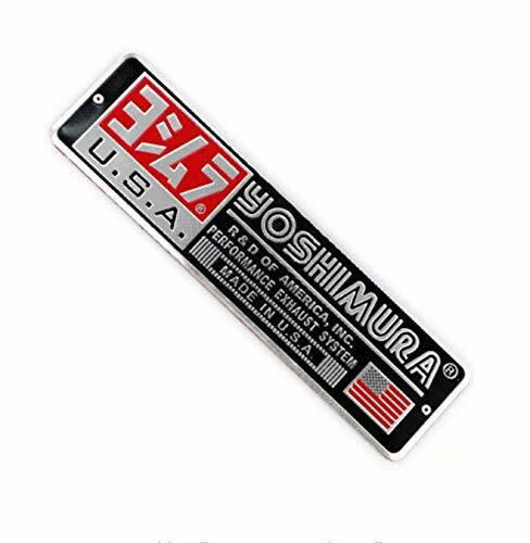 YOSHIMURA REPLACEMENT EXHAUST HEATPROOF BADGE STICKER GRAPHIC DECAL ...