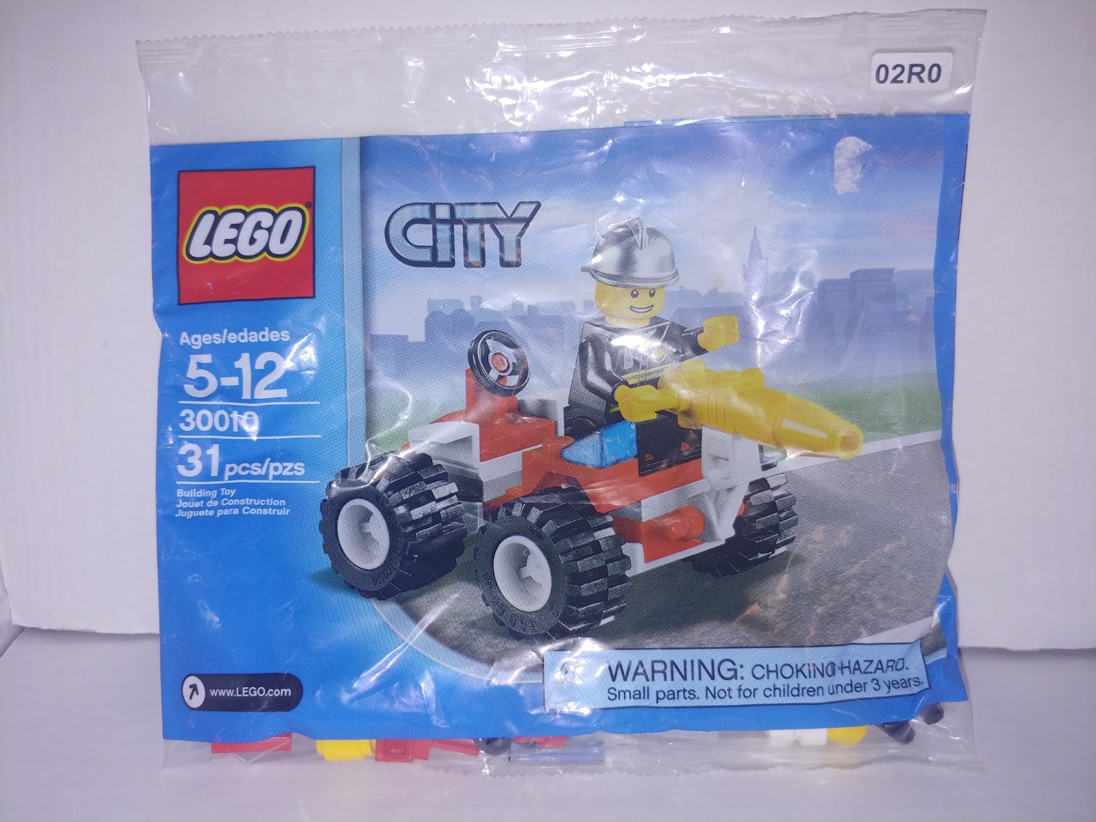 Lego 30010 Fire Chief Car Hose NEW Bag City | eBay