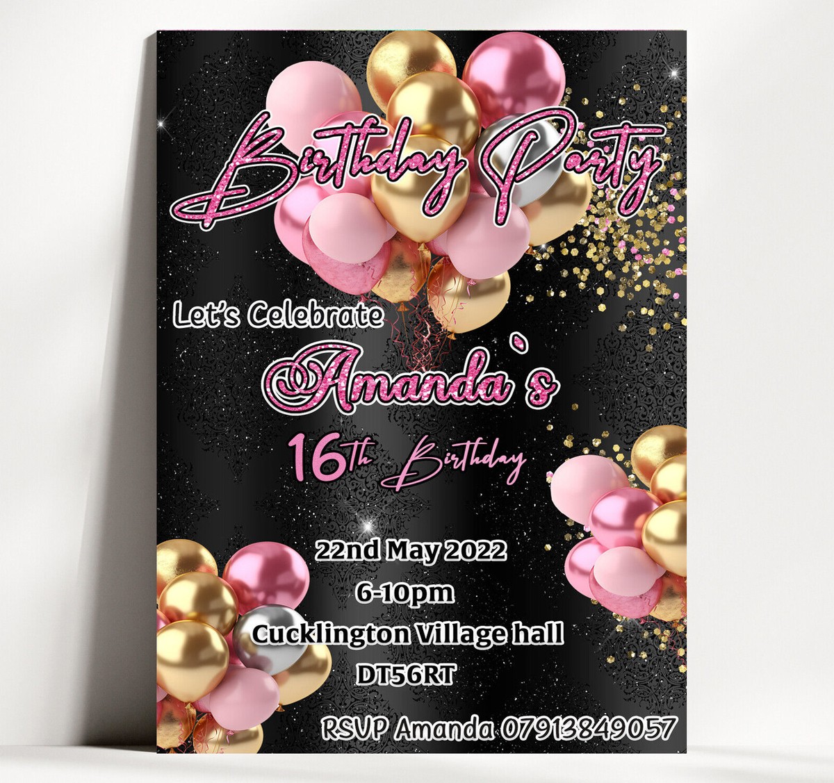 Invitation Card Exle Birthday Party - Infoupdate.org