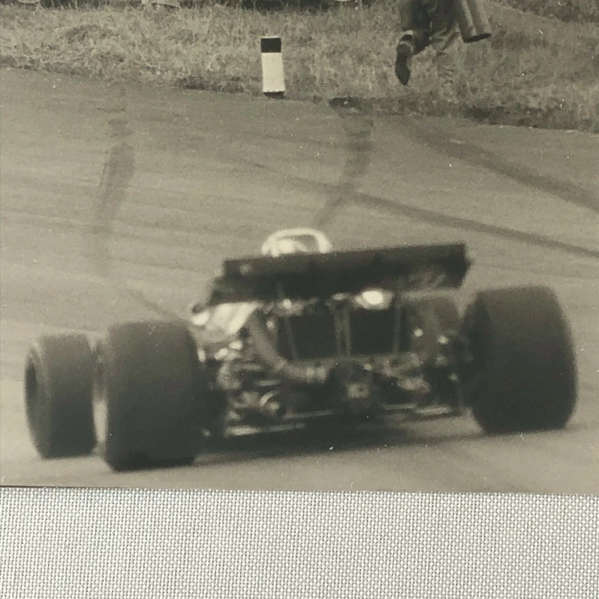 Vintage Race Car Crash