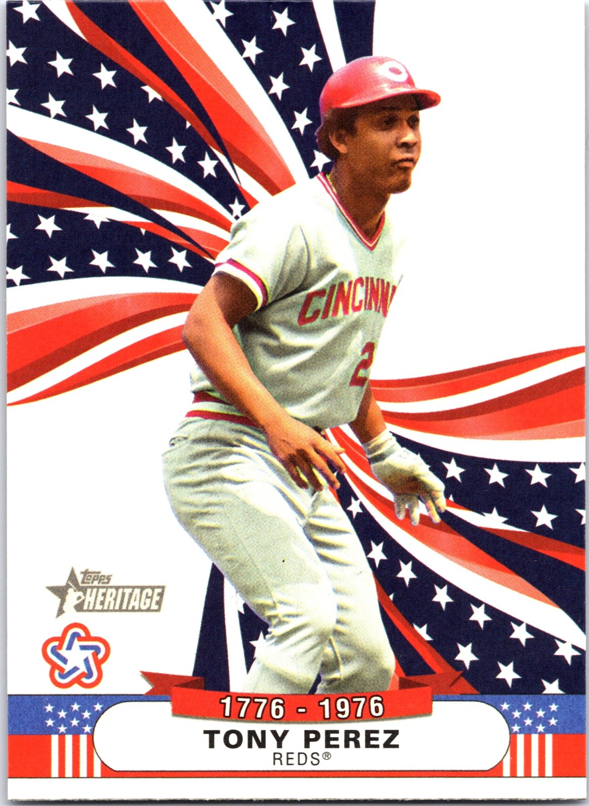 2025 Topps Heritage High Number - Tony Perez #BS-12 Bicentennial Stars ...