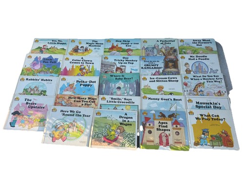 24 LOT Child's World 1988 HB Magic Castle Readers Jane Moncure Word ...