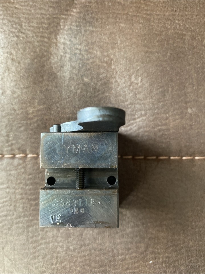 NEW 38-357 Caliber Lyman Mold Double Cavity Mould #358311 Casts 160 Gr ...