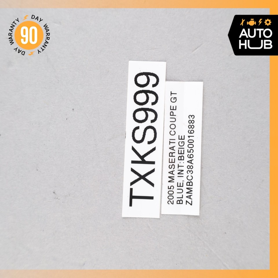 02-07 Maserati M138 4200 Coupe GT F1 Transmission Clutch Assembly OEM ...