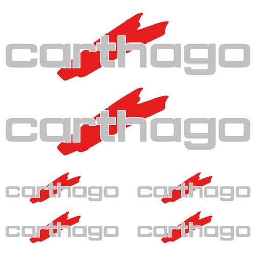 carthago XL aufkleber sticker wohnmobil camper wohnwagen caravan 6 ...