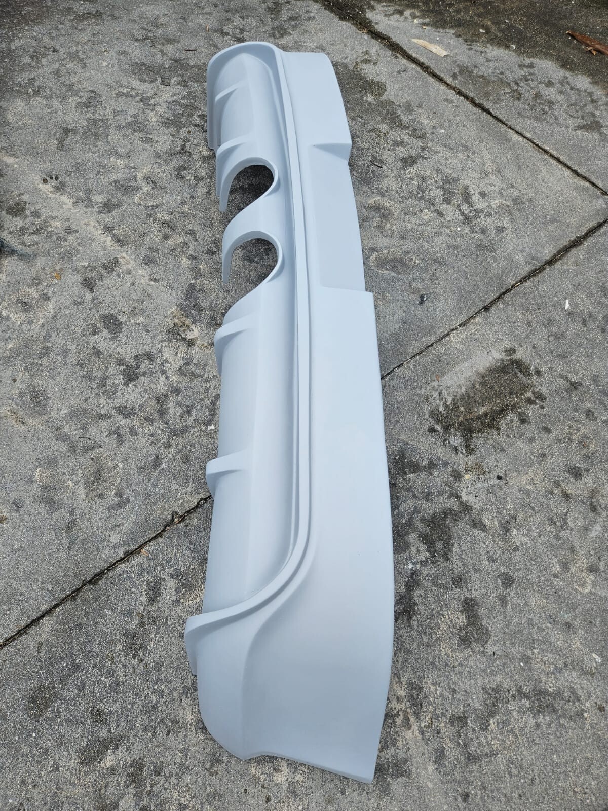 VW Golf 5 MK5 R32 GTI Rear Bumper Diffuser FITS | Gray | Unfinished ...