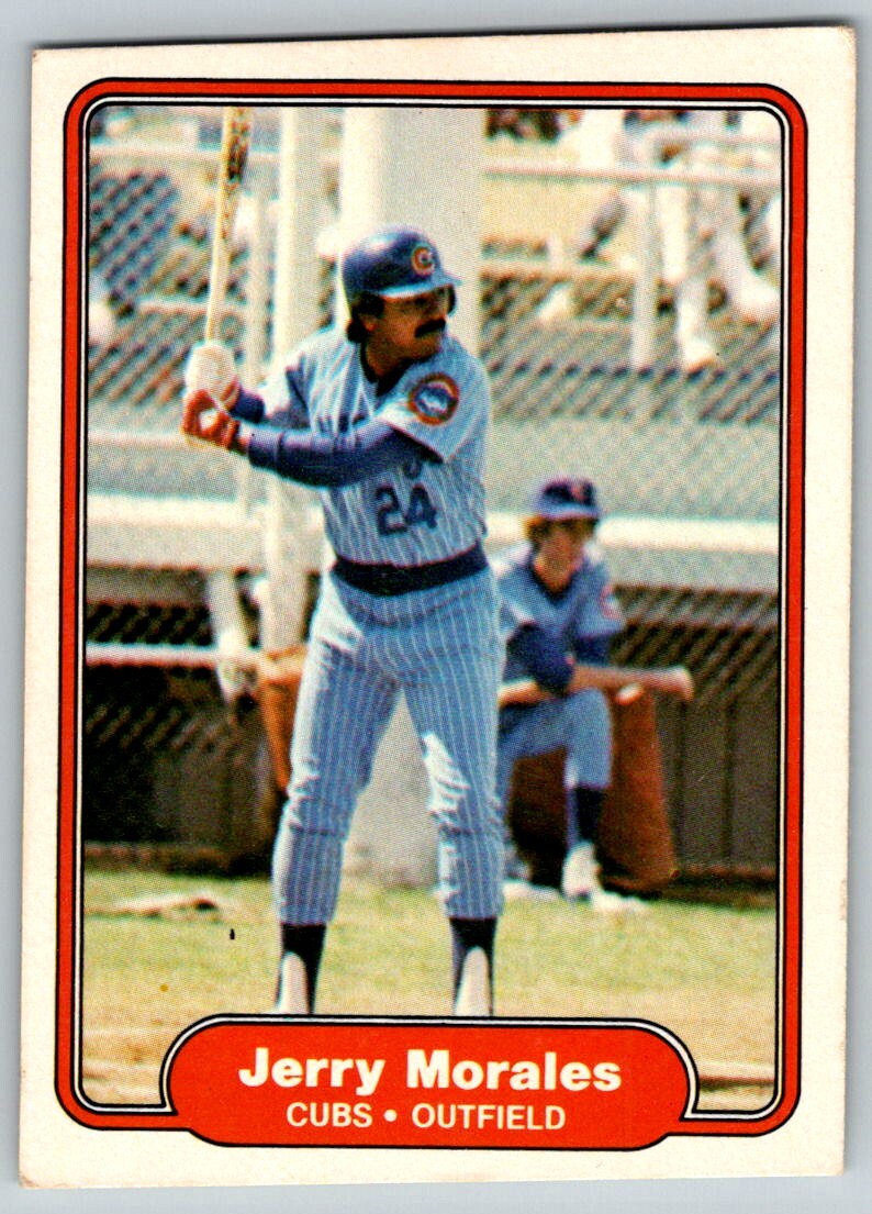 1982 FLEER JERRY MORALES CHICAGO CUBS #601 | eBay