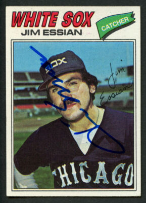 Jim Essian #529 signed autograph auto 1977 Topps Baseball Trading Card ...