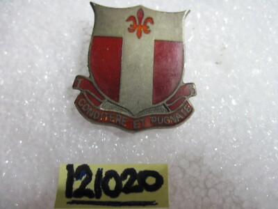 Army DI dui PB pinback ww2 20th ENGINEER BATTALION Dondero STERLING ...