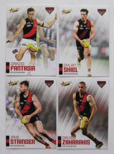 AFL Select 2020 Essendon Footy Cards (Lot of 4 Cards) | eBay Australia
