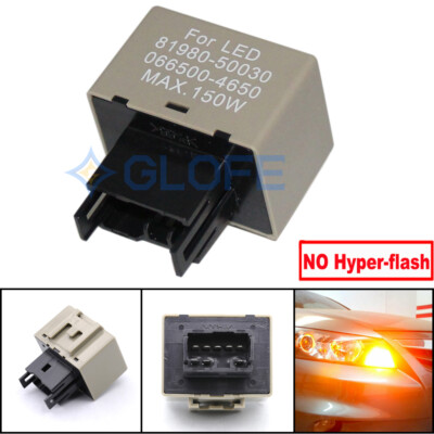 8-Pin LED Flasher Relay Fix Hyper Flash For LEXUS TOYOTA Turn Signal ...