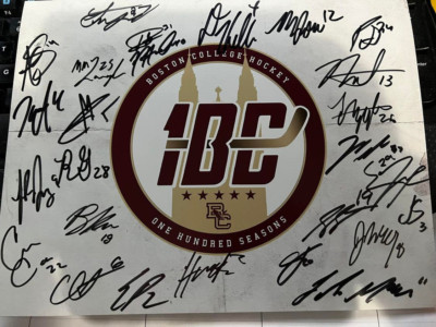Boston College Eagles Hockey team 2022 signed card autographs | eBay