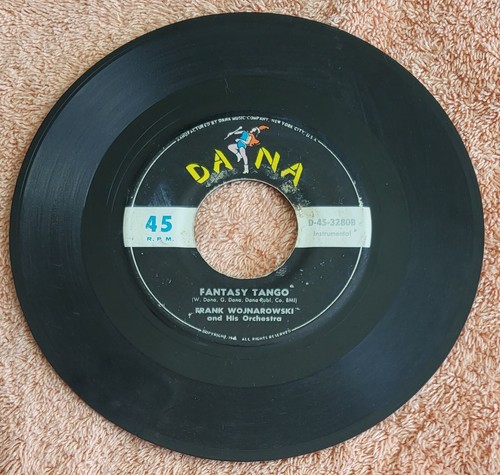Frank Wojnarowski...."Fantasy Tango & Hula Hoop Polka" 45 RPM 7" Vinyl ...