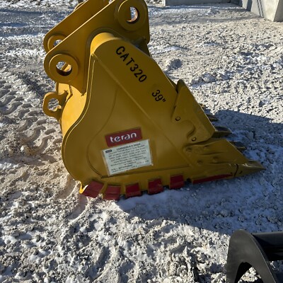 Cat 320 39 Inch Tooth Bucket Caterpillar Excavator 80 MM Pins Emaq New ...