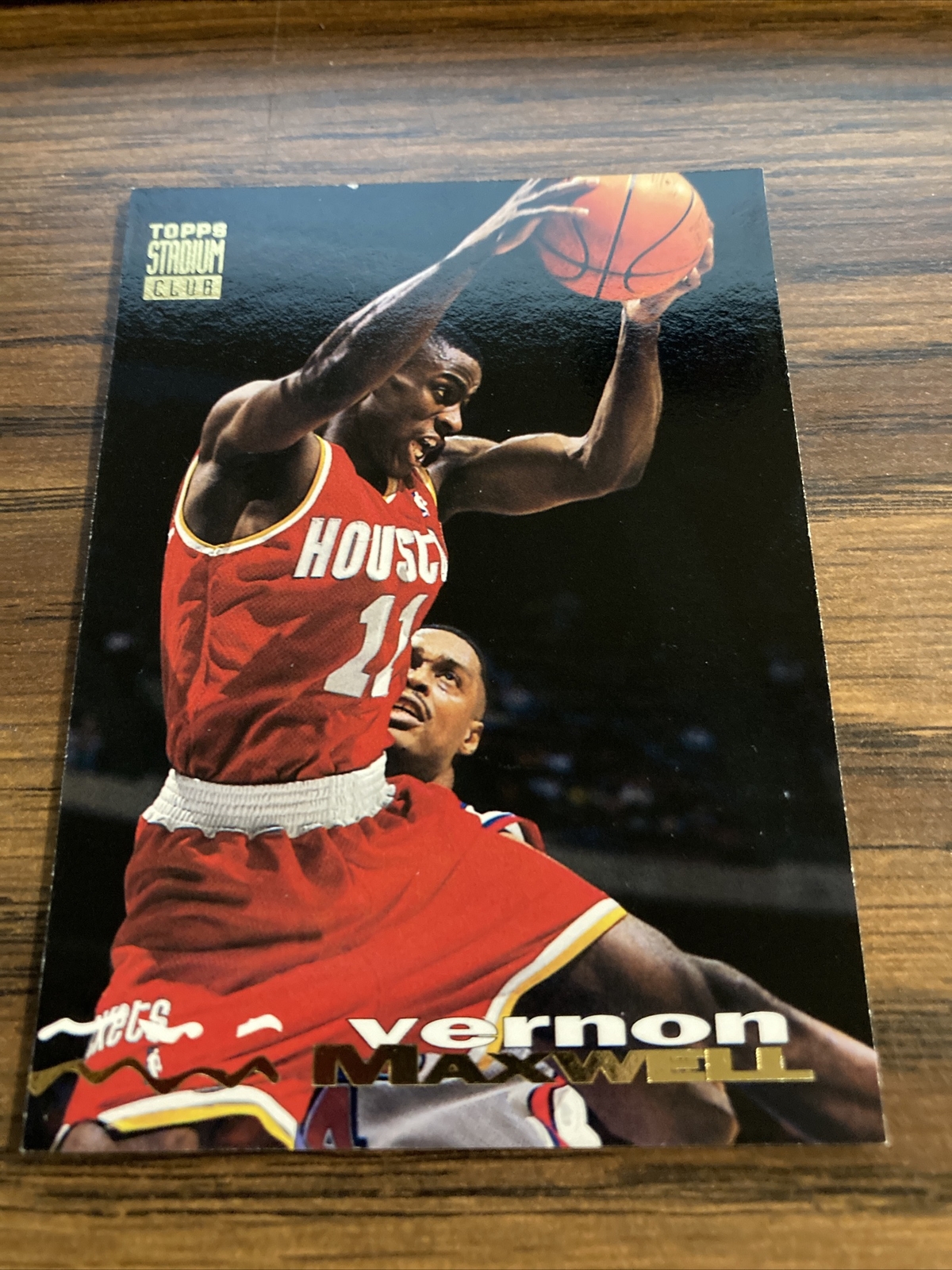 1993-94 Topps Stadium Club Vernon Maxwell Houston Rockets Guard #156 | eBay