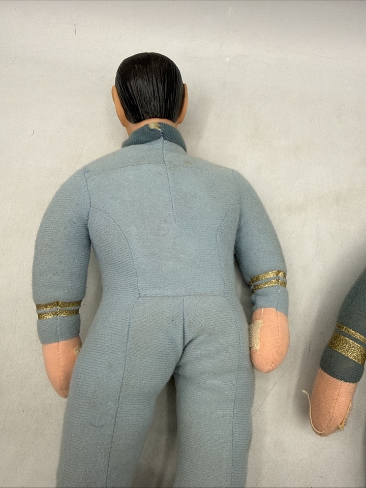 Vintage 1979 Star Trek TMP Captain Kirk And Mr. Spock 13” Plushy ...
