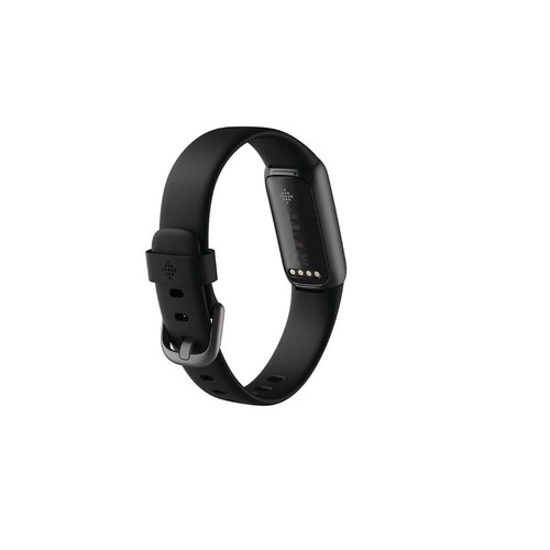 Fitbit Luxe Fitness & Wellness Tracker Bundle w/ One-Size Band & Bonus ...