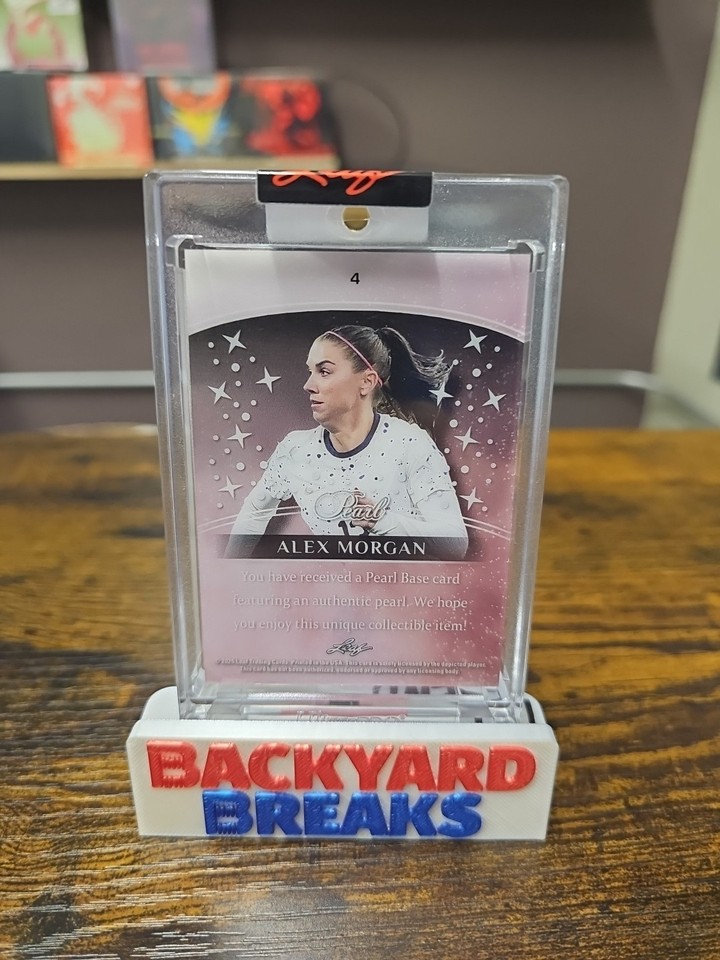 2025 Leaf Pearl Alex Morgan #4 Rainbow 1/1 | eBay