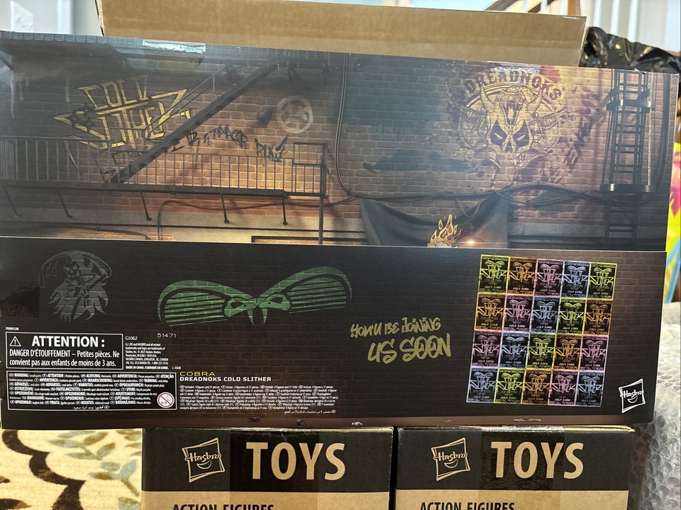 Hasbro Gi Joe Classified SDCC 2025 Cold Slither 4-pack 6” Zartan ...