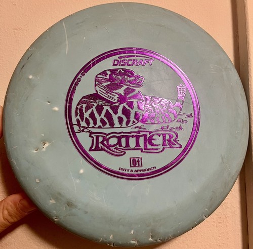 Discraft Pro D Rattler 166g Pfn Old Run Has Ink Disc Golf Putter Dog ...