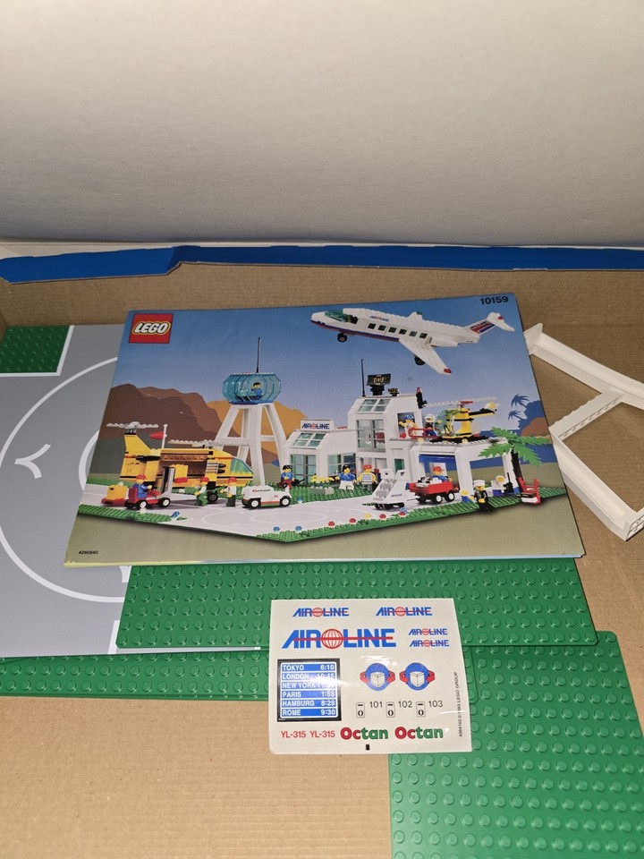 LEGO 10159 City Airport 2004 Airplane SEALED Contents RETIRED | eBay