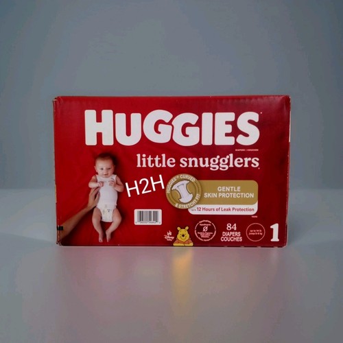 Huggies Little Smugglers size 1 ONE BOX 84 Diapers | eBay