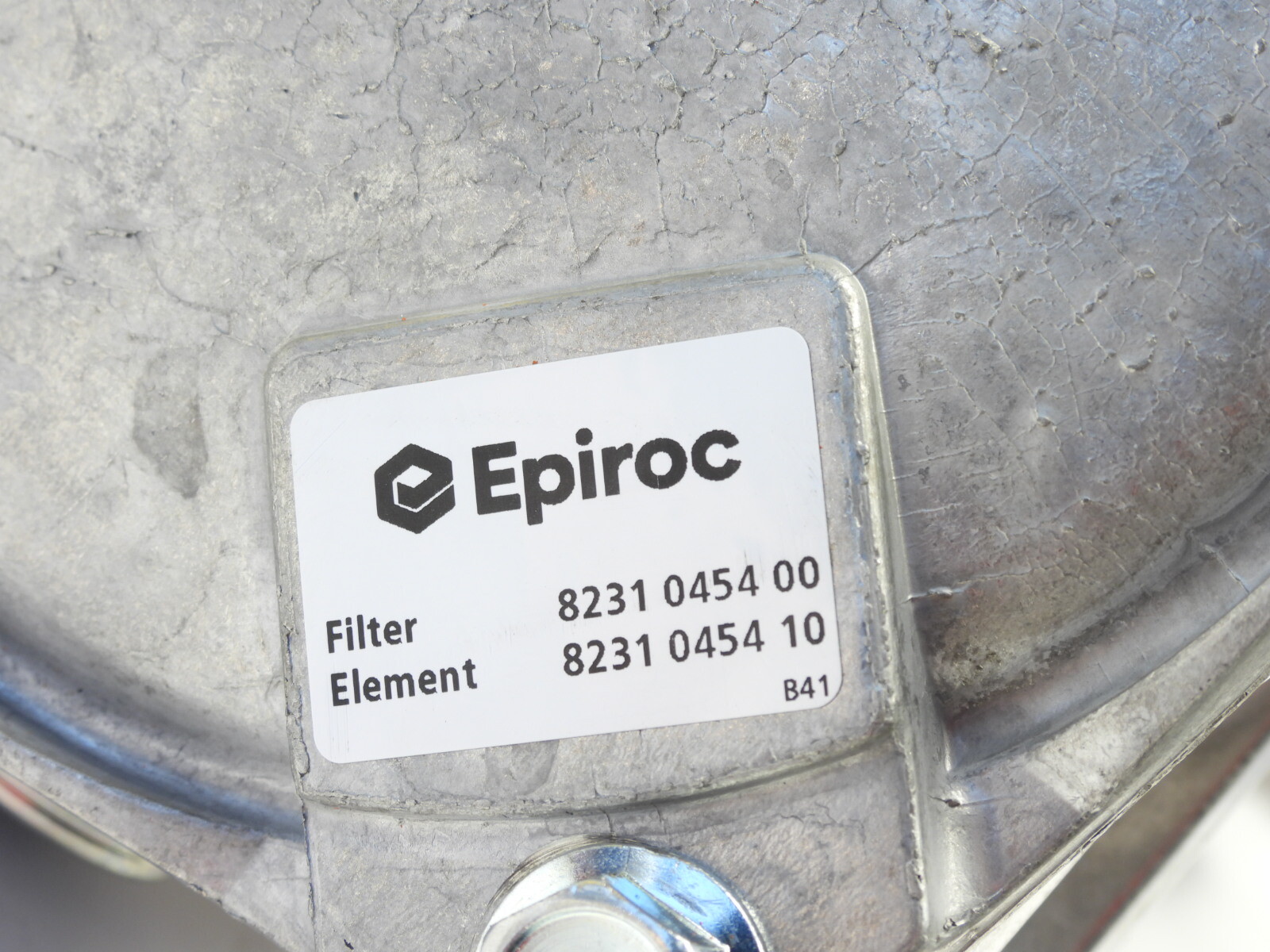Epiroc 8231045400 Filter Housing Assembly with Element 8231045410 | eBay