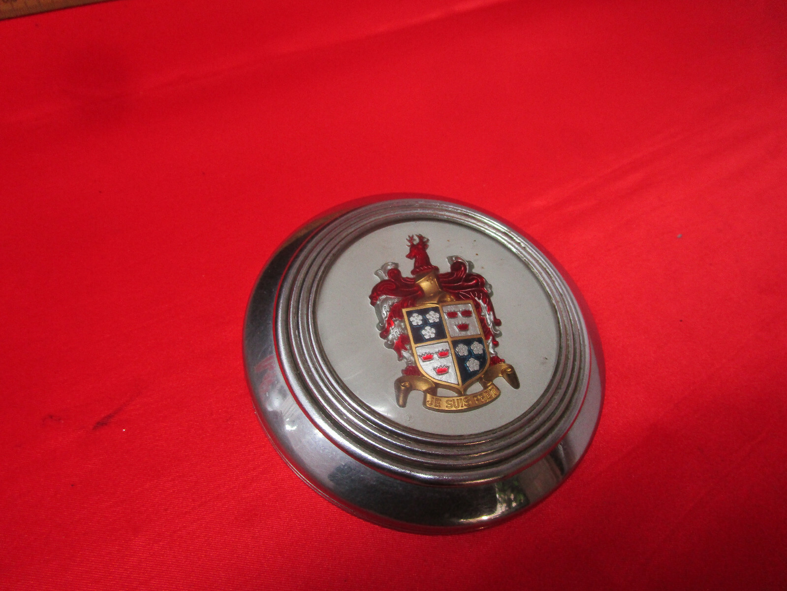 1948 FRAZER STEERING WHEEL HORN CAP EMBLEM KAISER | eBay