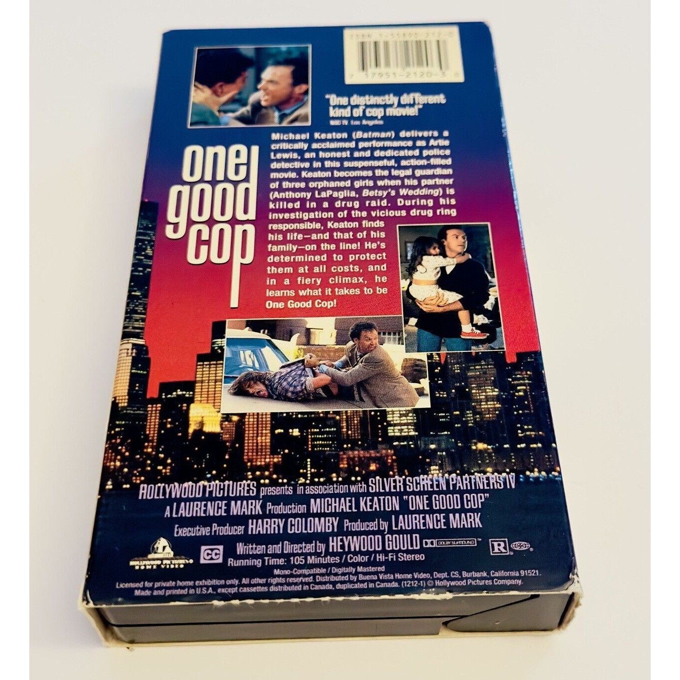 One Good Cop (1991) VHS - Michael Keaton, Rene Russo, Anthony LaPaglia ...