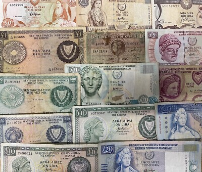 CYPRUS POUND BANKNOTES - CHOICE OF NOTE & STYLE - CYPRIOT | eBay UK