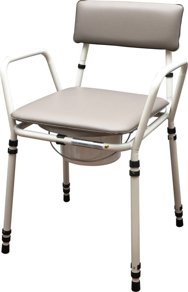 Aidapt 5 Litre Essex Height Adjustable Commode Chair | eBay UK