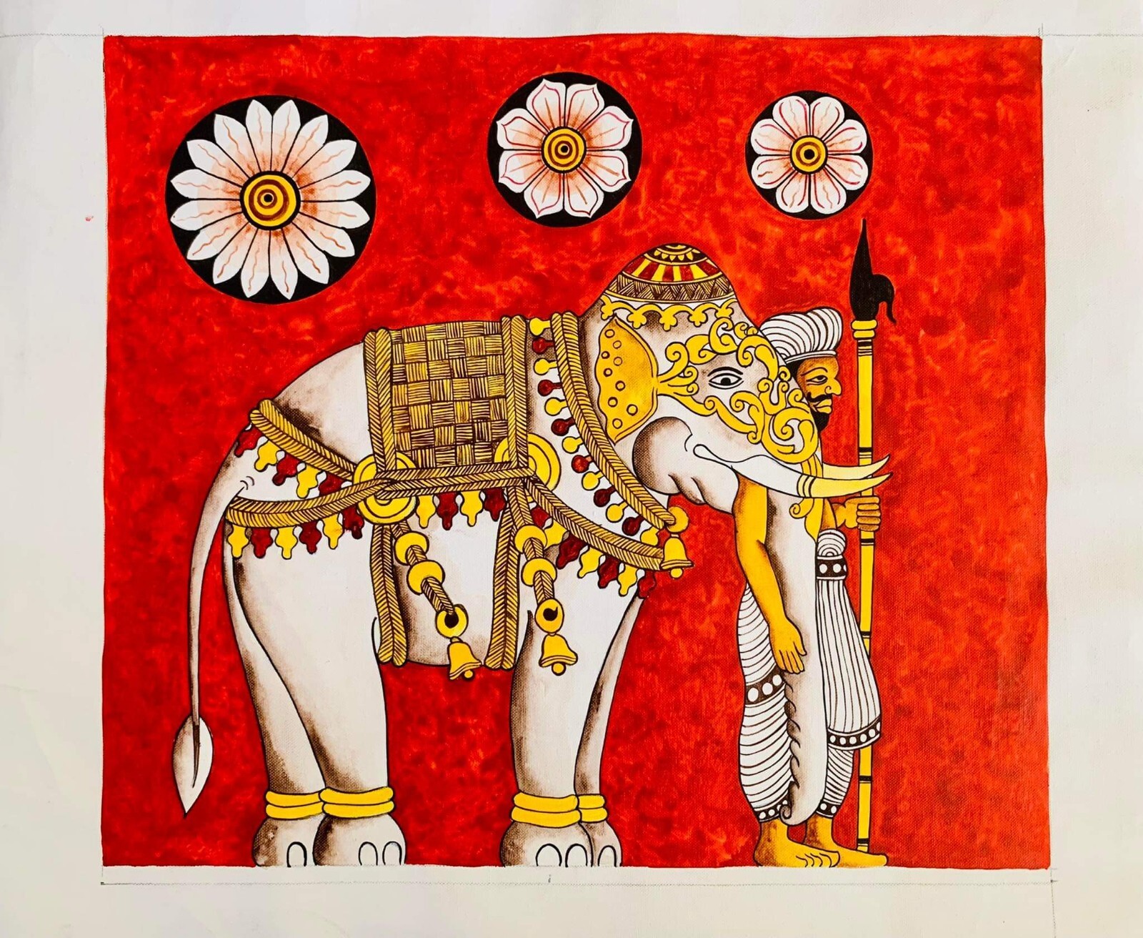 Sri Lankan Elephant Art