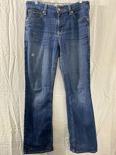 Ariat REAL Denim Womens 31R Stretch Whipstitch Mid Rise Bootcut Jeans ...