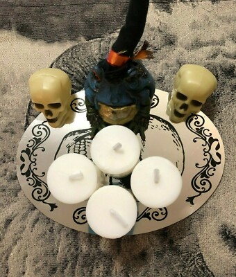 Altar Wicca White Candle Set Of 4 Altars, Rituals | eBay
