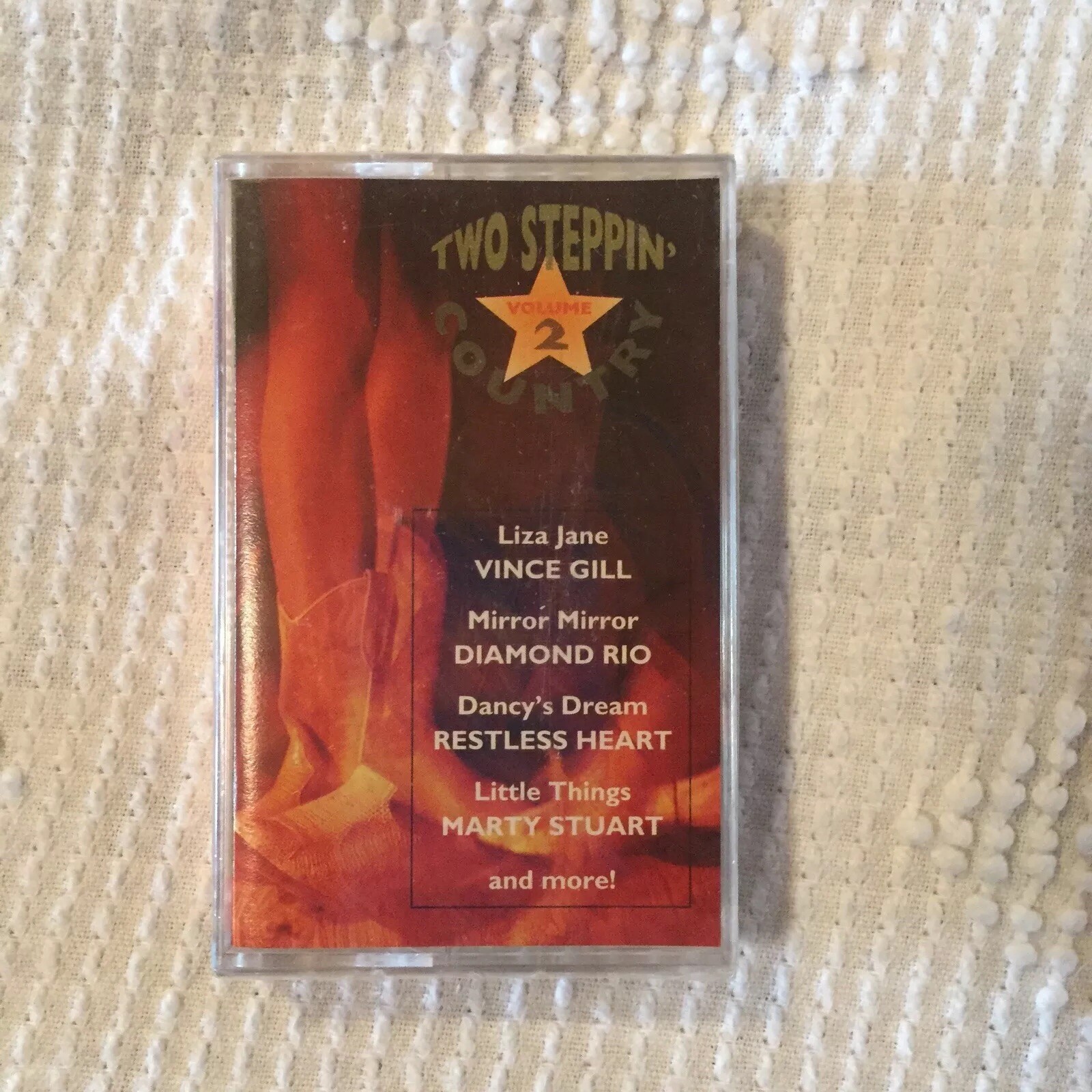 Two Steppin' Country Volume 2 Cassette Tape Sealed Vince Gill Diamond ...