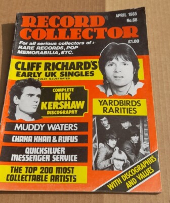 RECORD COLLECTOR Magazine - Cliff Richards - Muddy Watters | eBay Australia