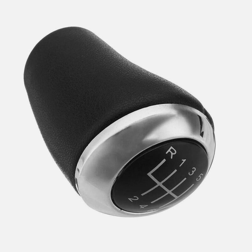 6 Speed Aluminium PU Leather Gear Knob Stick Shift Head for MAZDA 3 5 6 ...