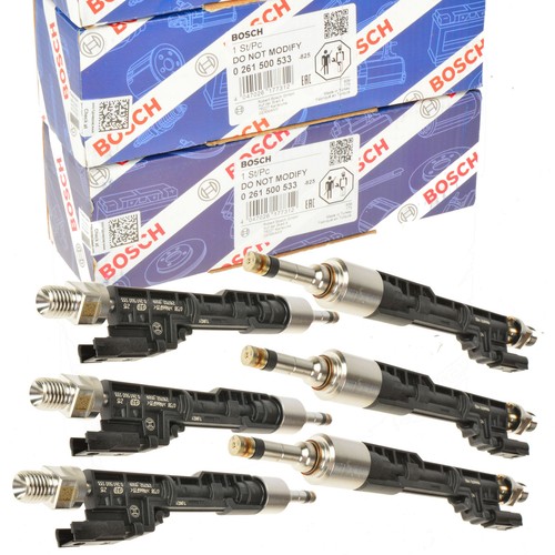 6x BOSCH 0261500533 Einspritzventil für BMW 1-6 X1-X6 1.6-3 OE ...